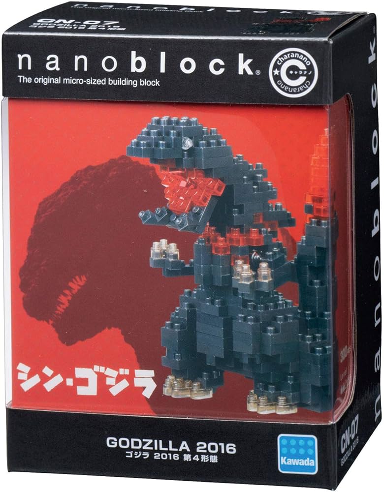 Godzilla (2016) Nanoblocks – Glorious Games & Goods