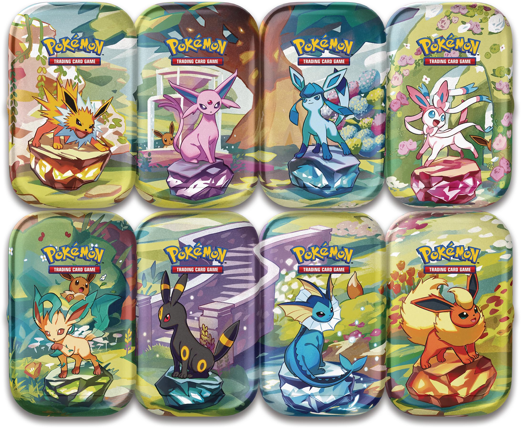 Pokémon TCG Prismatic Evolutions Mini Tins – Glorious Games & Goods