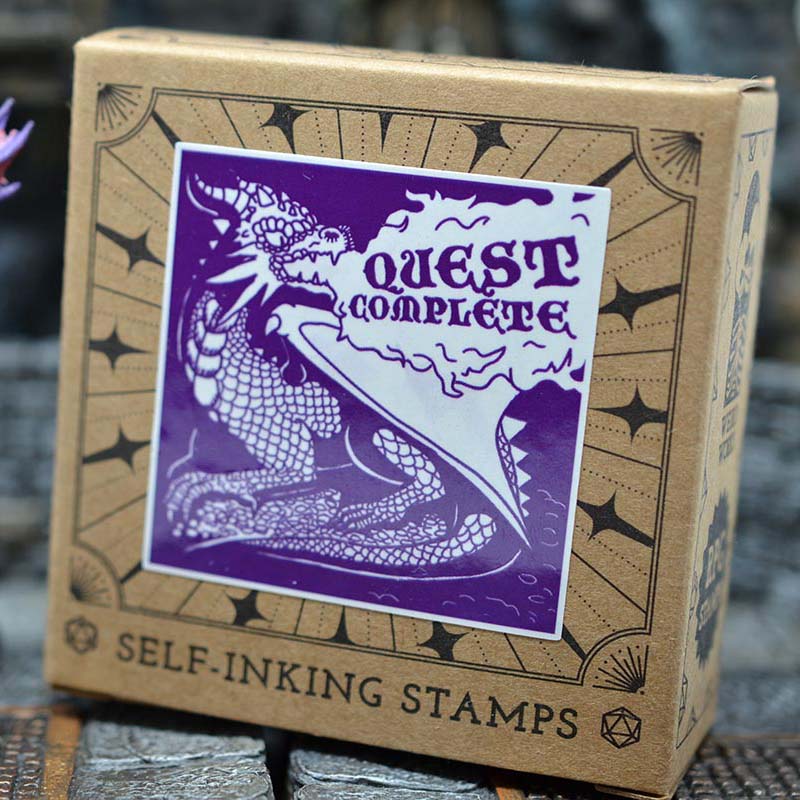 RPG Stamp: Quest Complete – Glorious Games & Goods