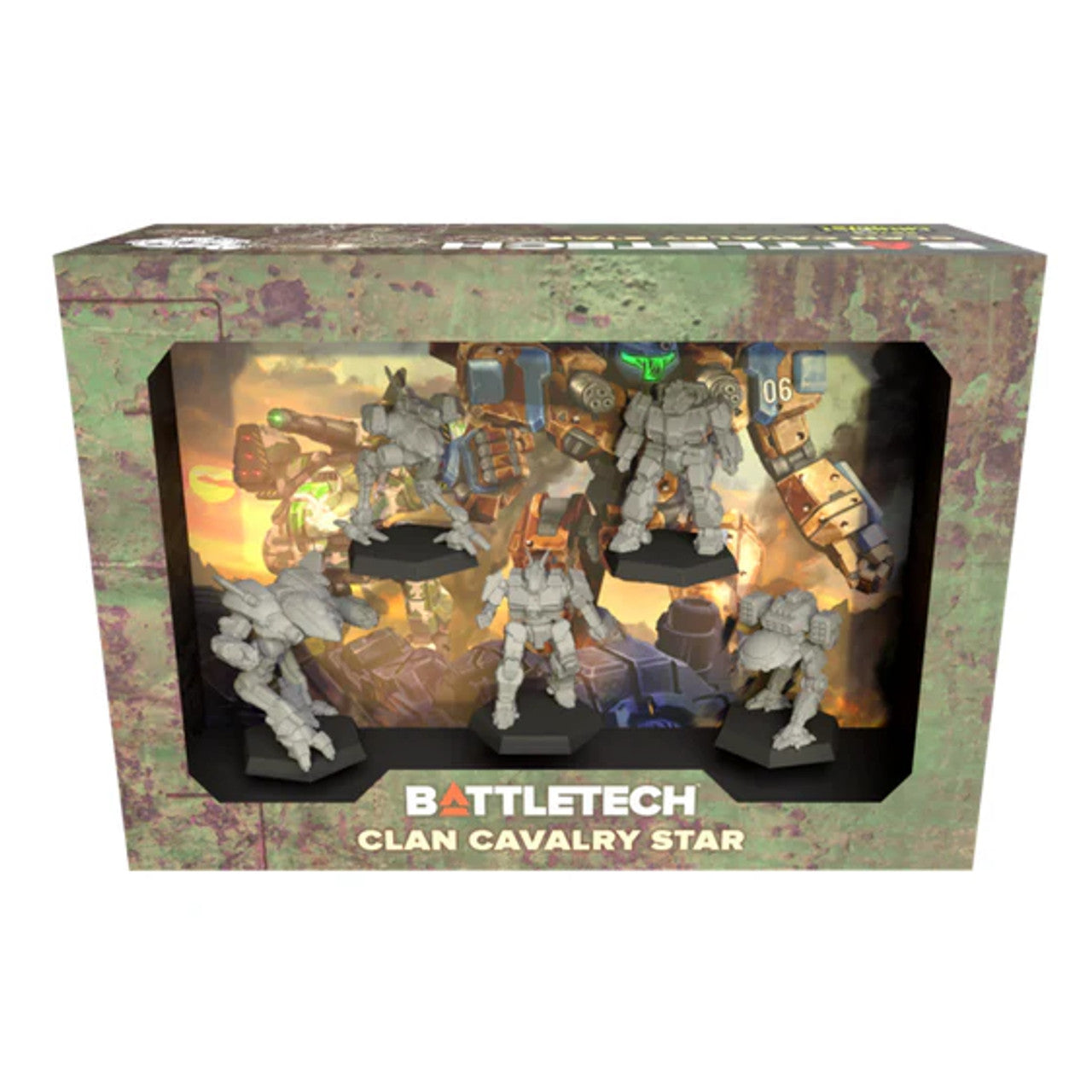 Battletech: Miniature Force Pack- Clan Cavalry Star – Glorious Games ...