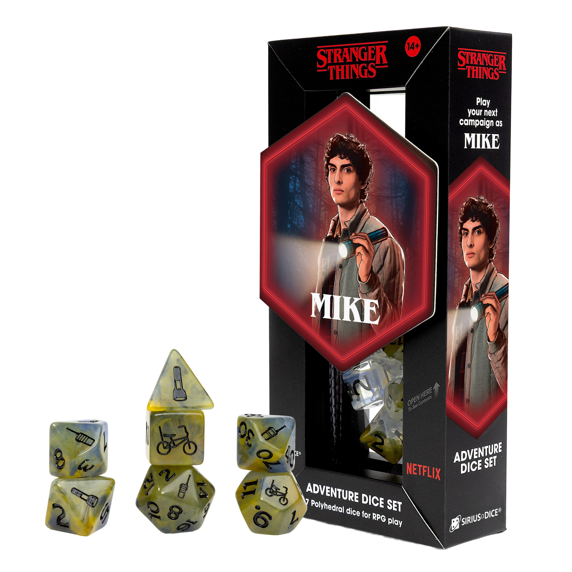 Stranger Things: Adventure Dice- Mike – Glorious Games & Goods