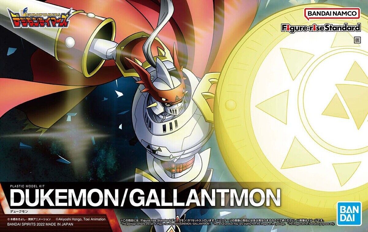 Gunpla: Figure-rise Standard- Digimon Dukemon/Gallantmon model kit ...