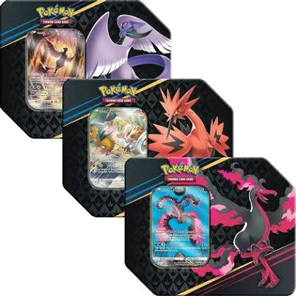 Pokemon TCG- Crown Zenith Collection- Galarian Legendary Birds Tin ...